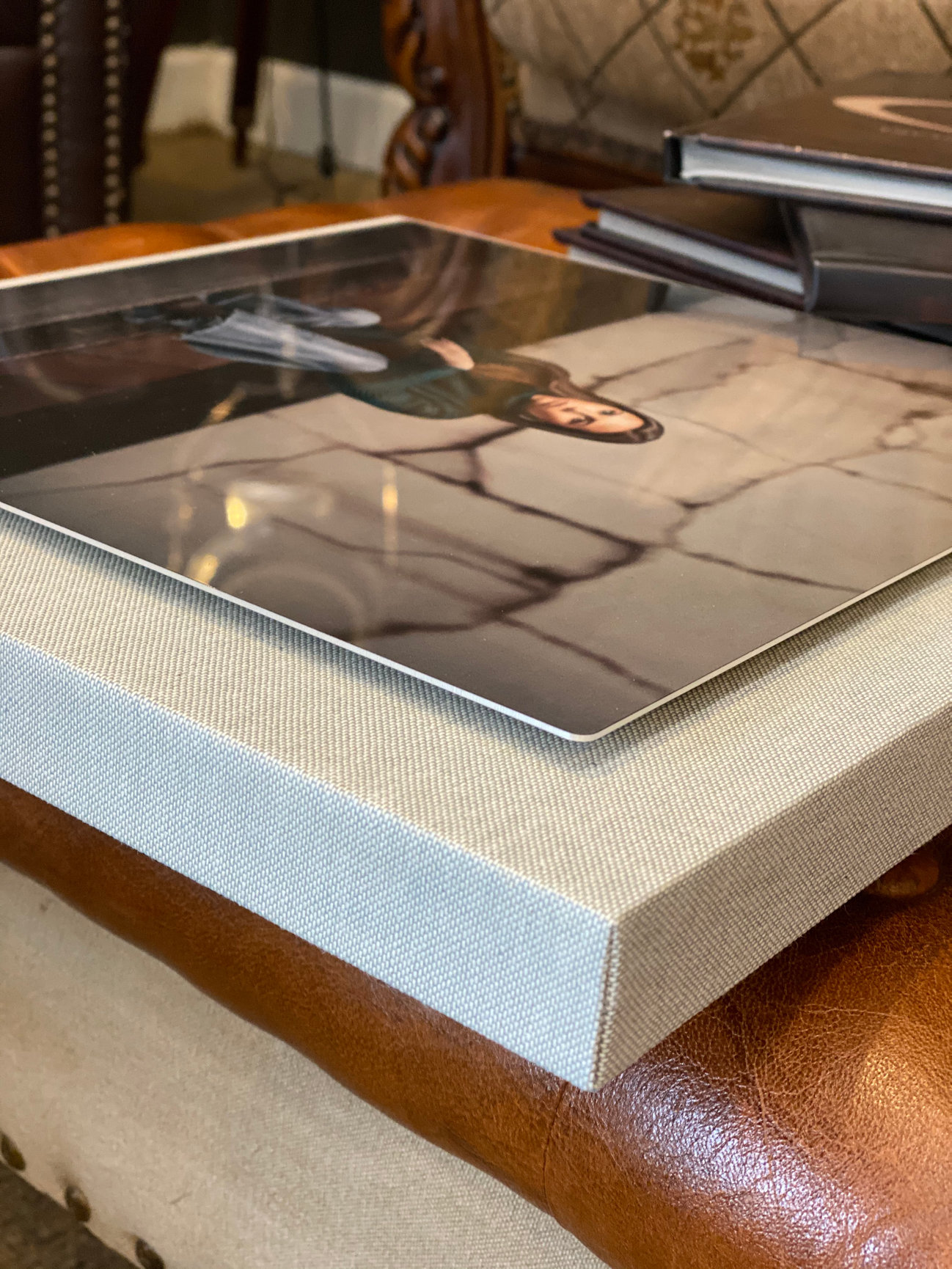 Metal Print Float Mounted Block - Icon Studio Portrait Design, Inc