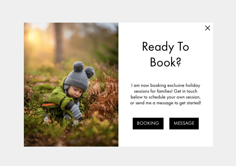 3 Tips for Holiday Pop-ups and Sticky Banners - PhotoBiz Growth Hub