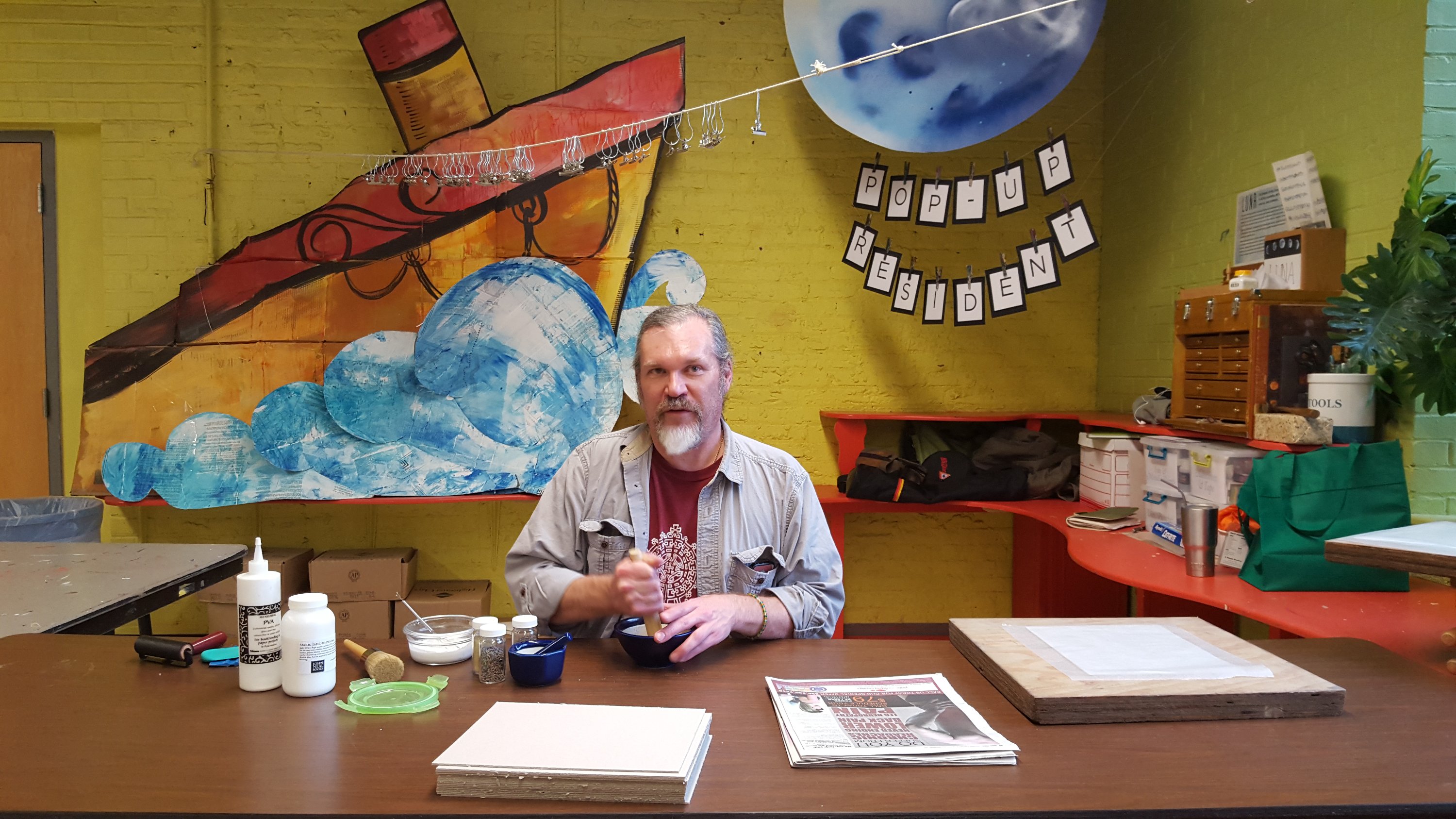 Pop-Up Resident: Richard Creighton - GreenHill