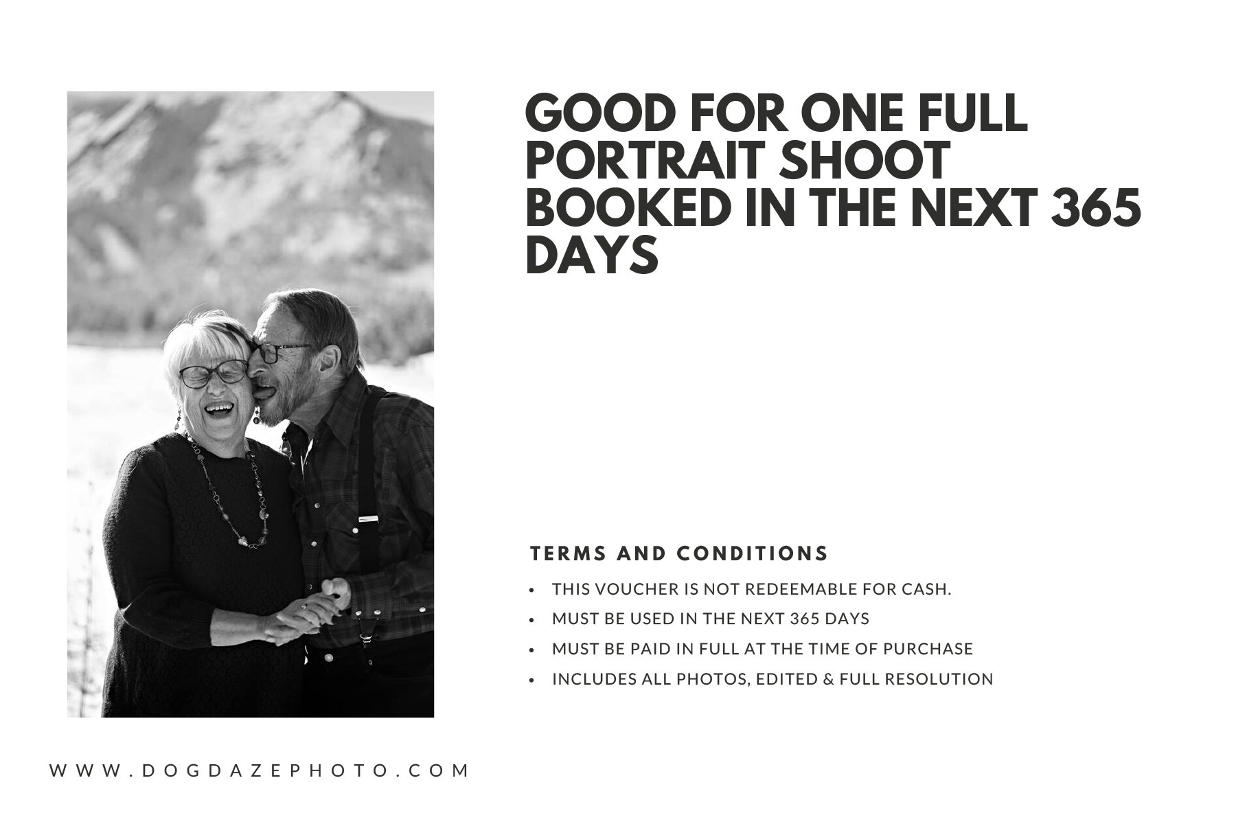 Photo Shoot Gift Card - Lisa Siciliano