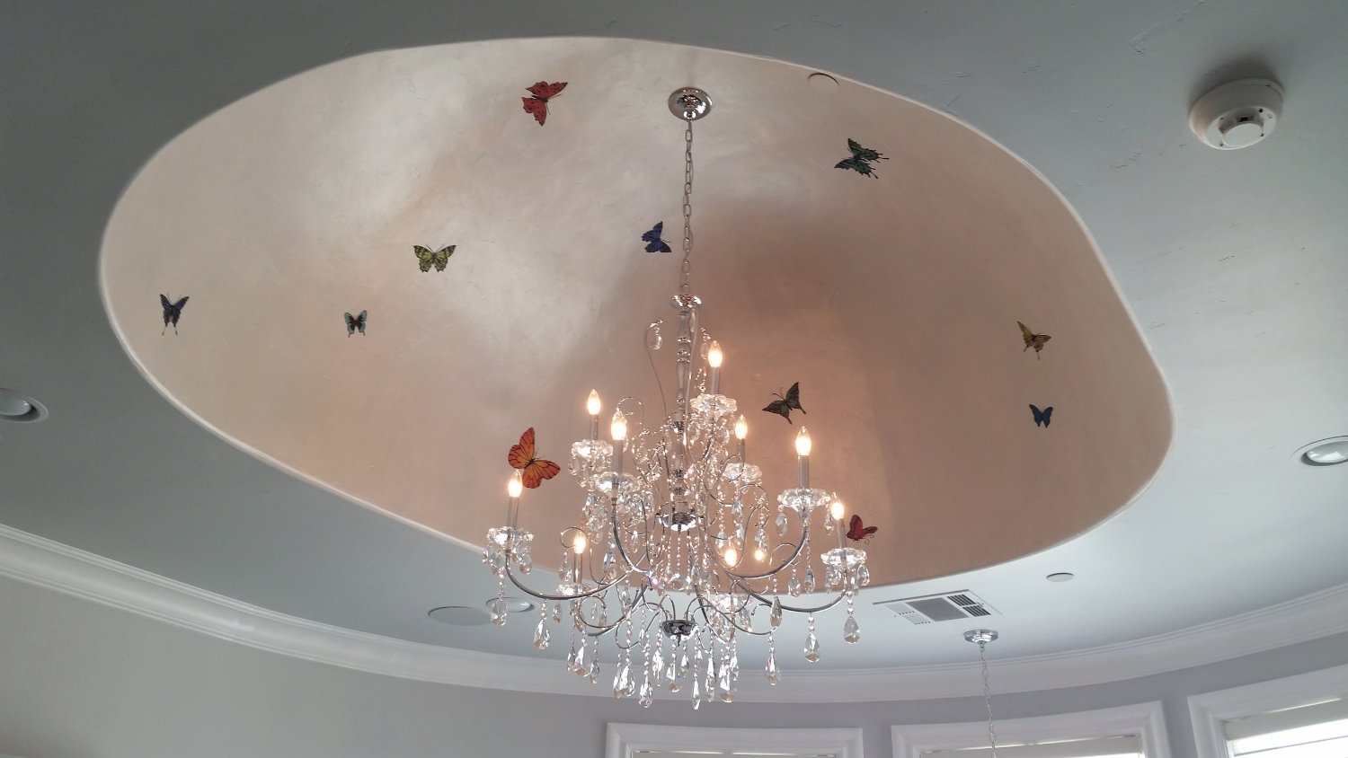 Interior Dome Ceiling Installation