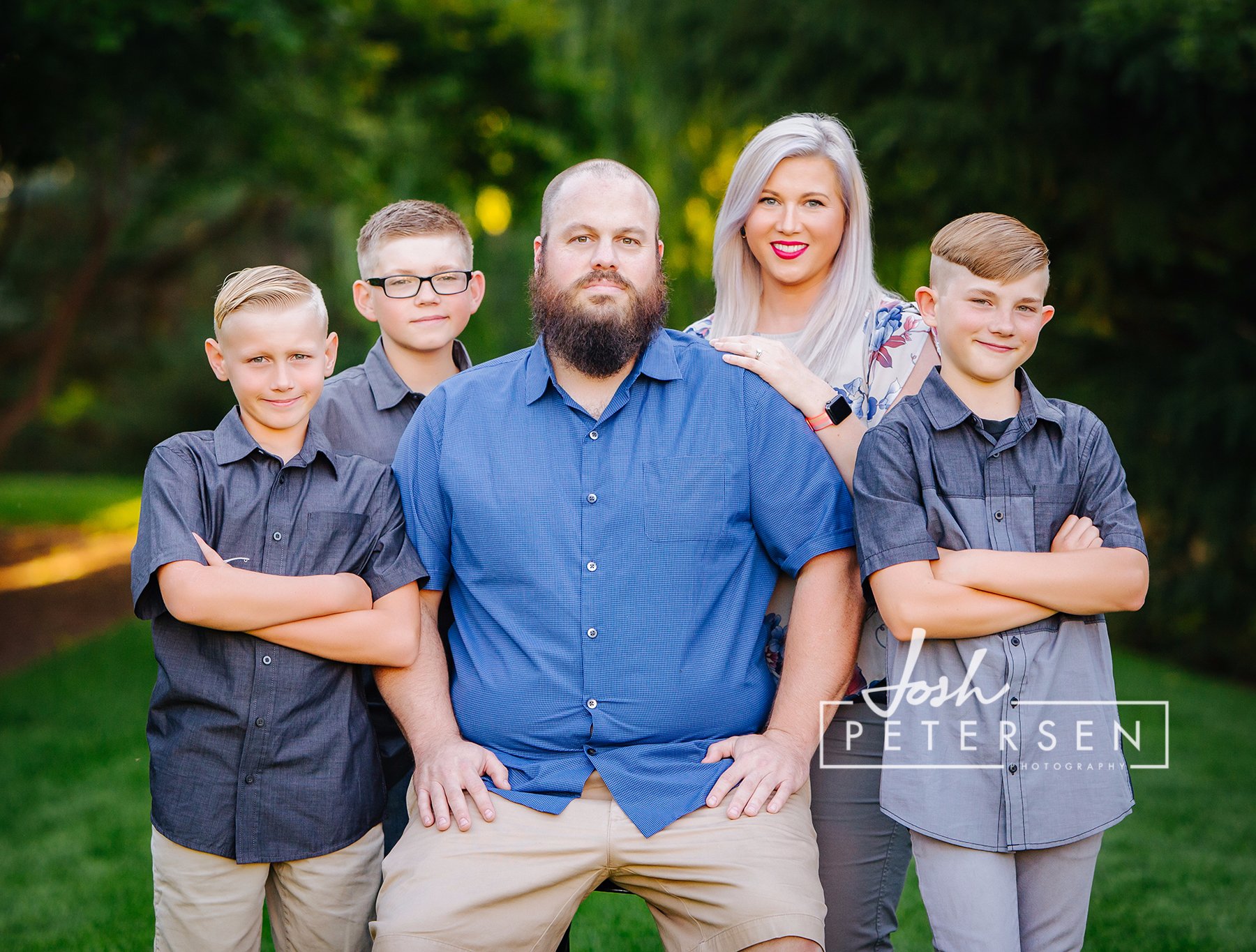 Family Portrait Session - Walters Family - Josh Petersen Photography