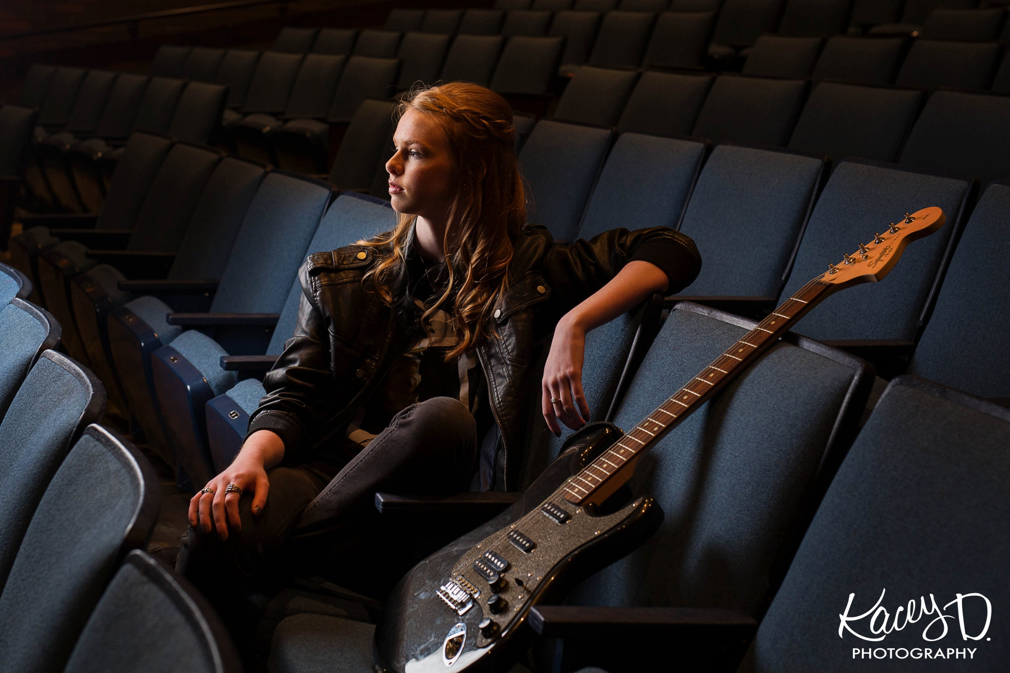 Concert Lover Senior Photos in Columbia, MO