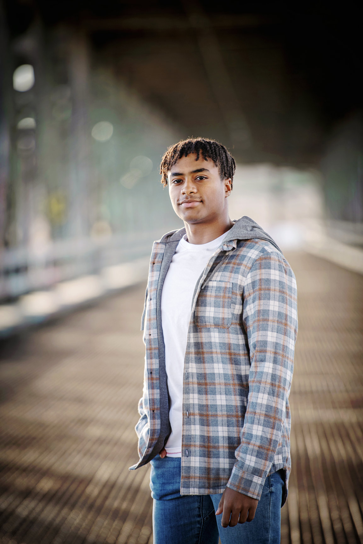 Baruch's Silver Senior Portrait Session - Center Stage Seniors