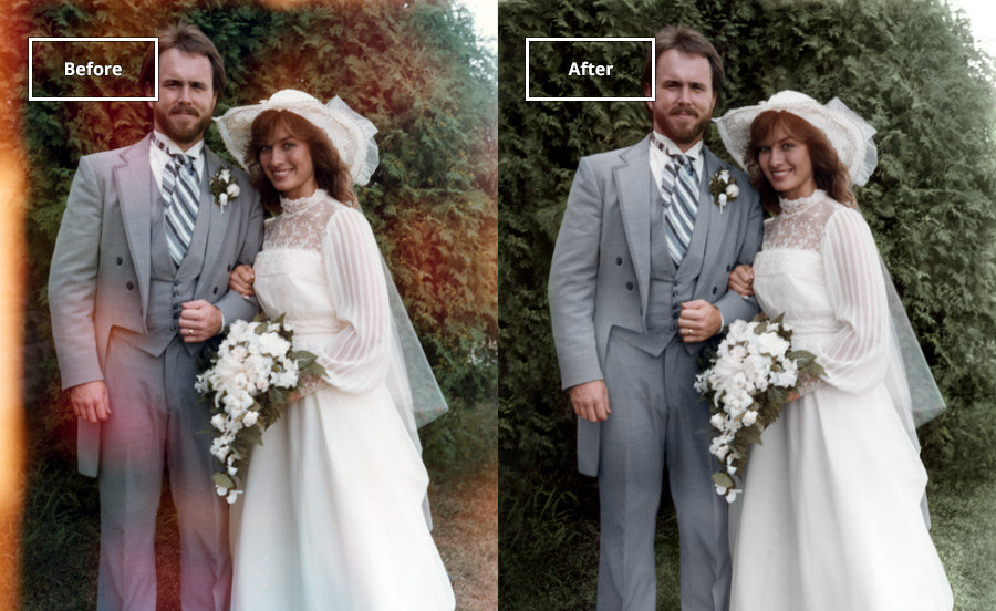 Photo Restoration - Butler Portraits