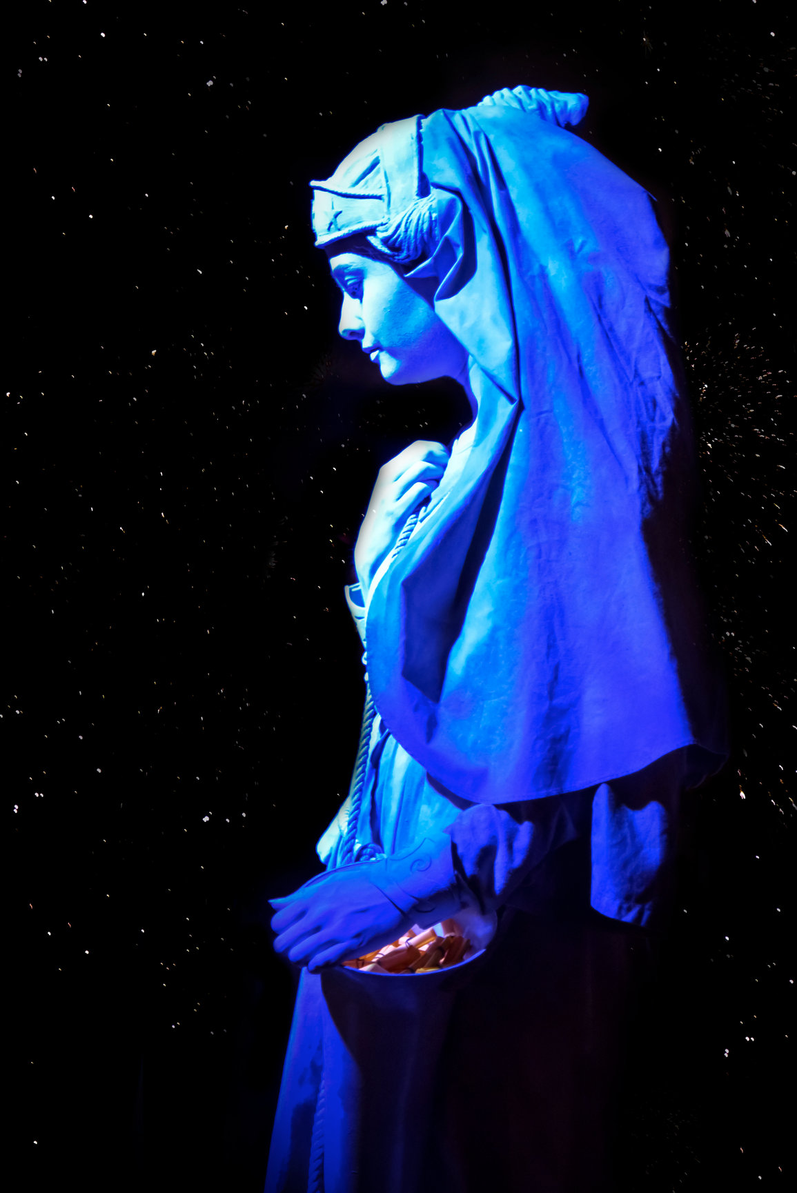 THE GODDESS OF BLUE LIGHT - Michael M Luzzi