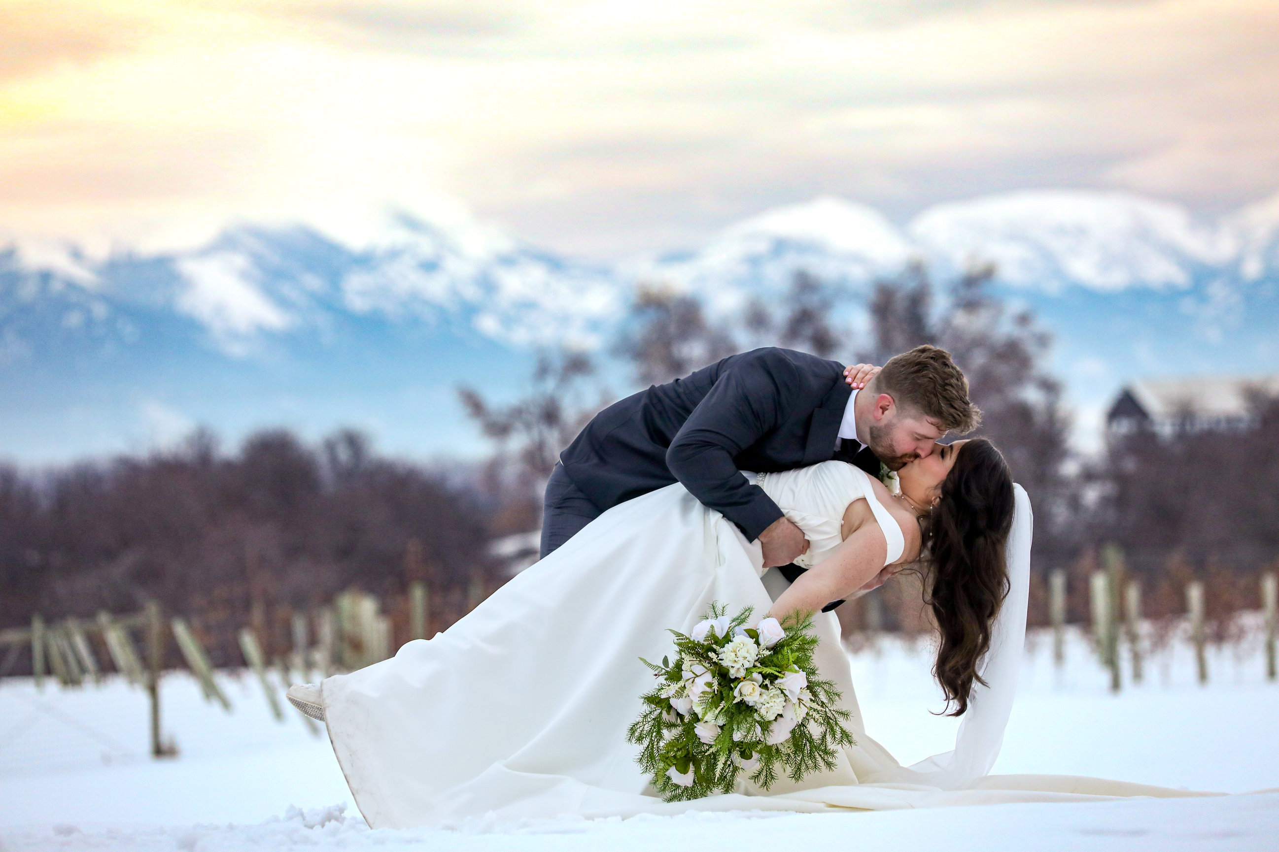 Riley and Ashley Perfect Montana Wedding Day at Ashley Creek