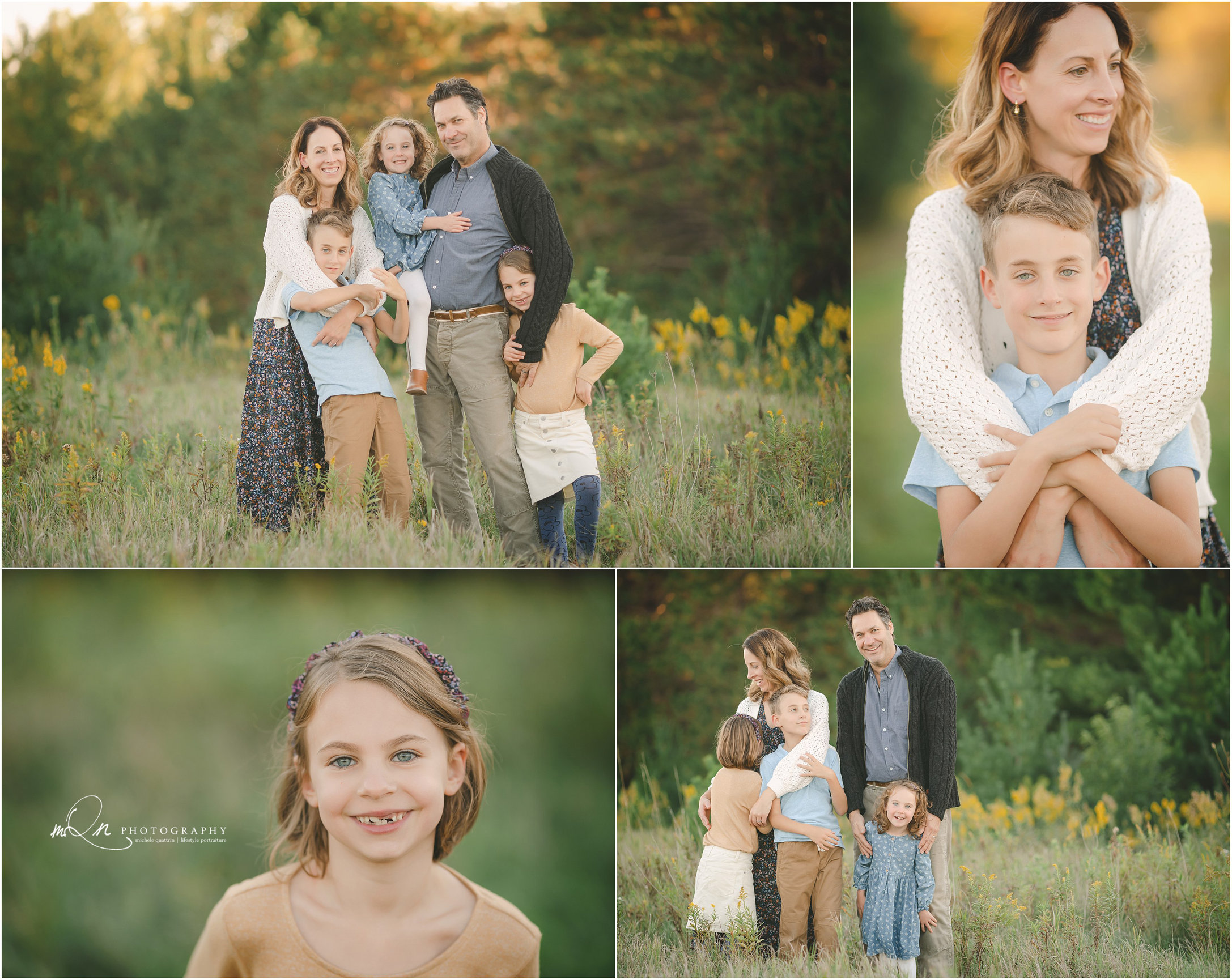Fall Family Photo Session at Elm Creek