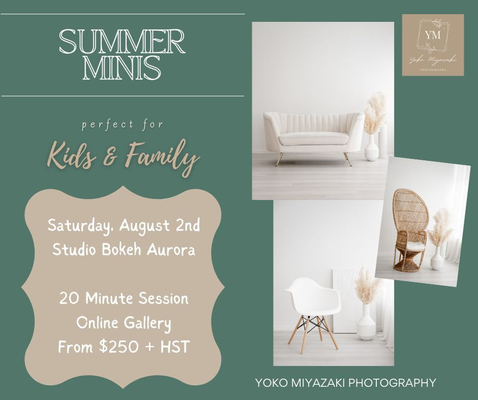 2025 Summer Mini Sessions in Aurora - Yoko Miyazaki Photography