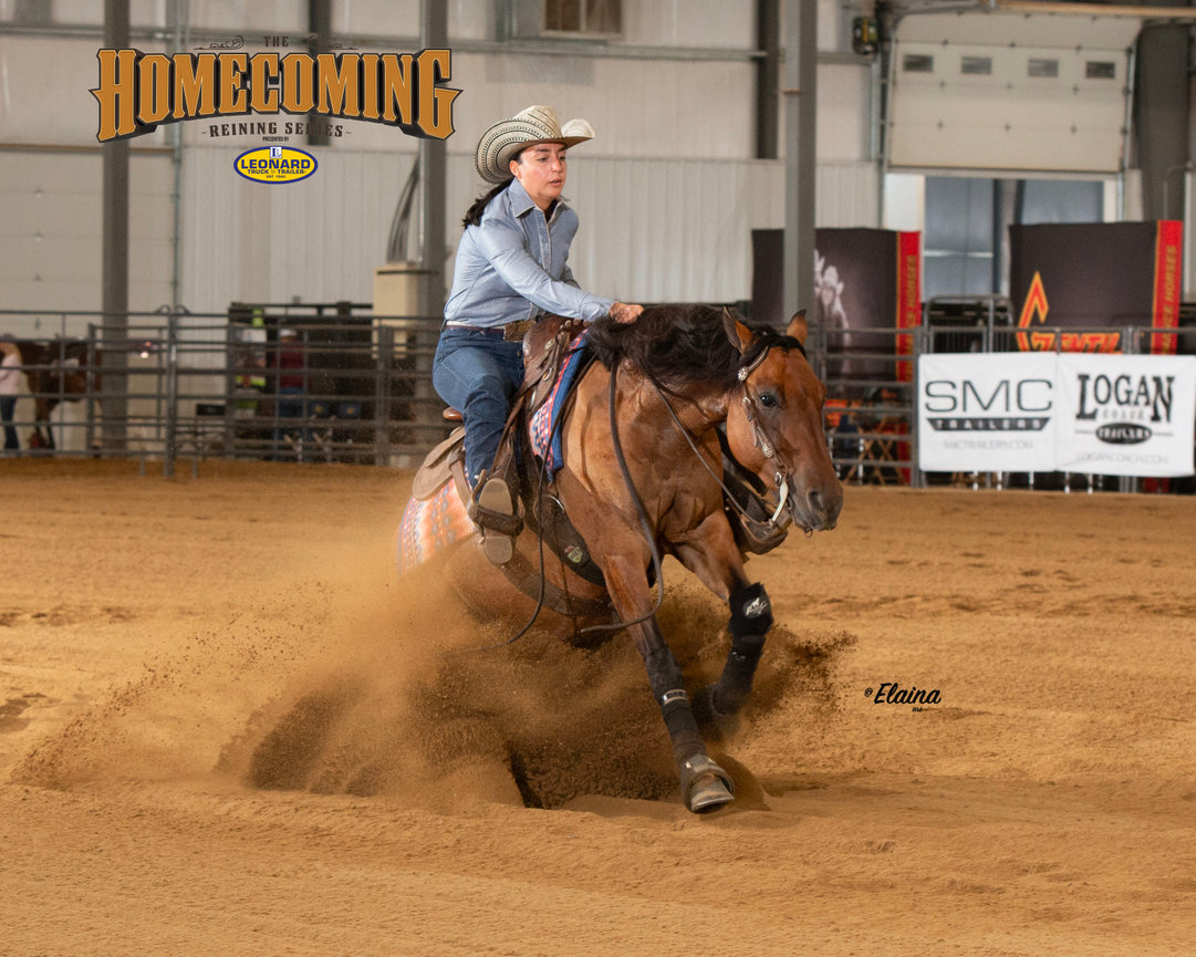 The Homecoming Reining Series: July 2024 Garwood Arena - Elaina ...