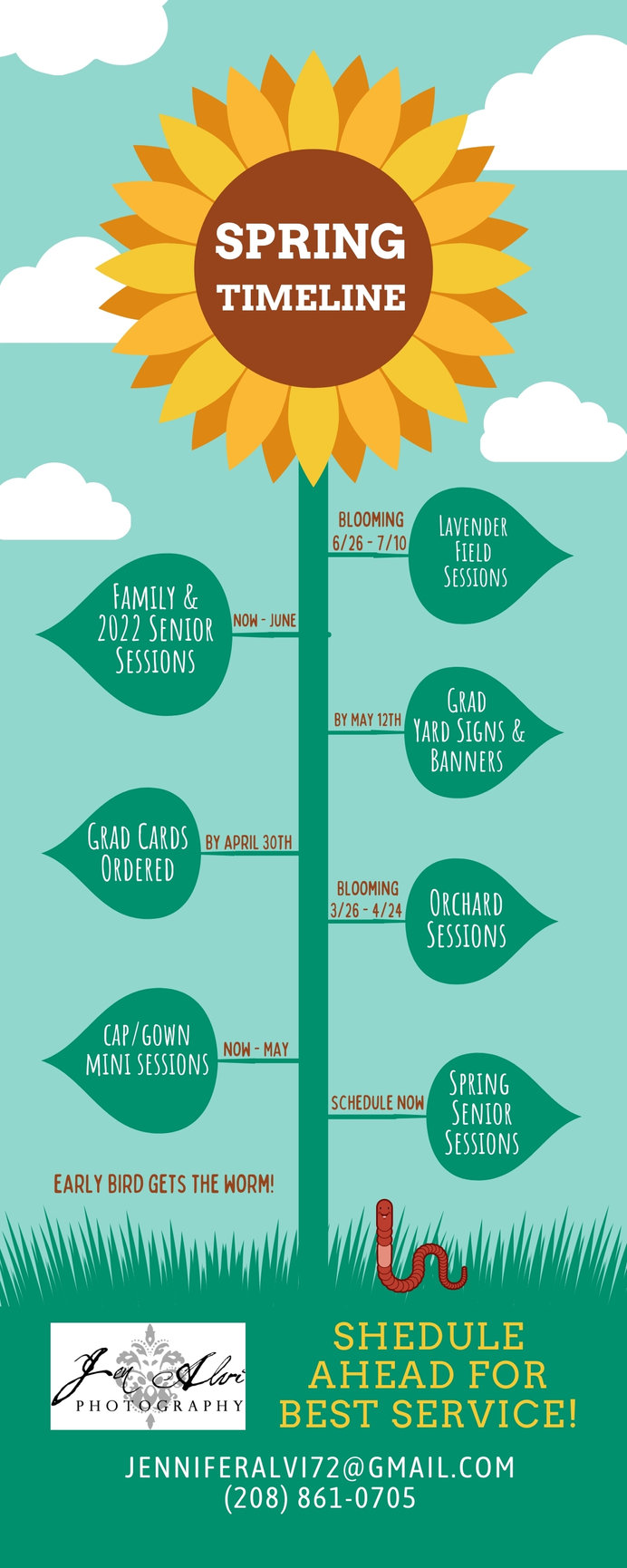 Spring Timeline - Jen Alvi