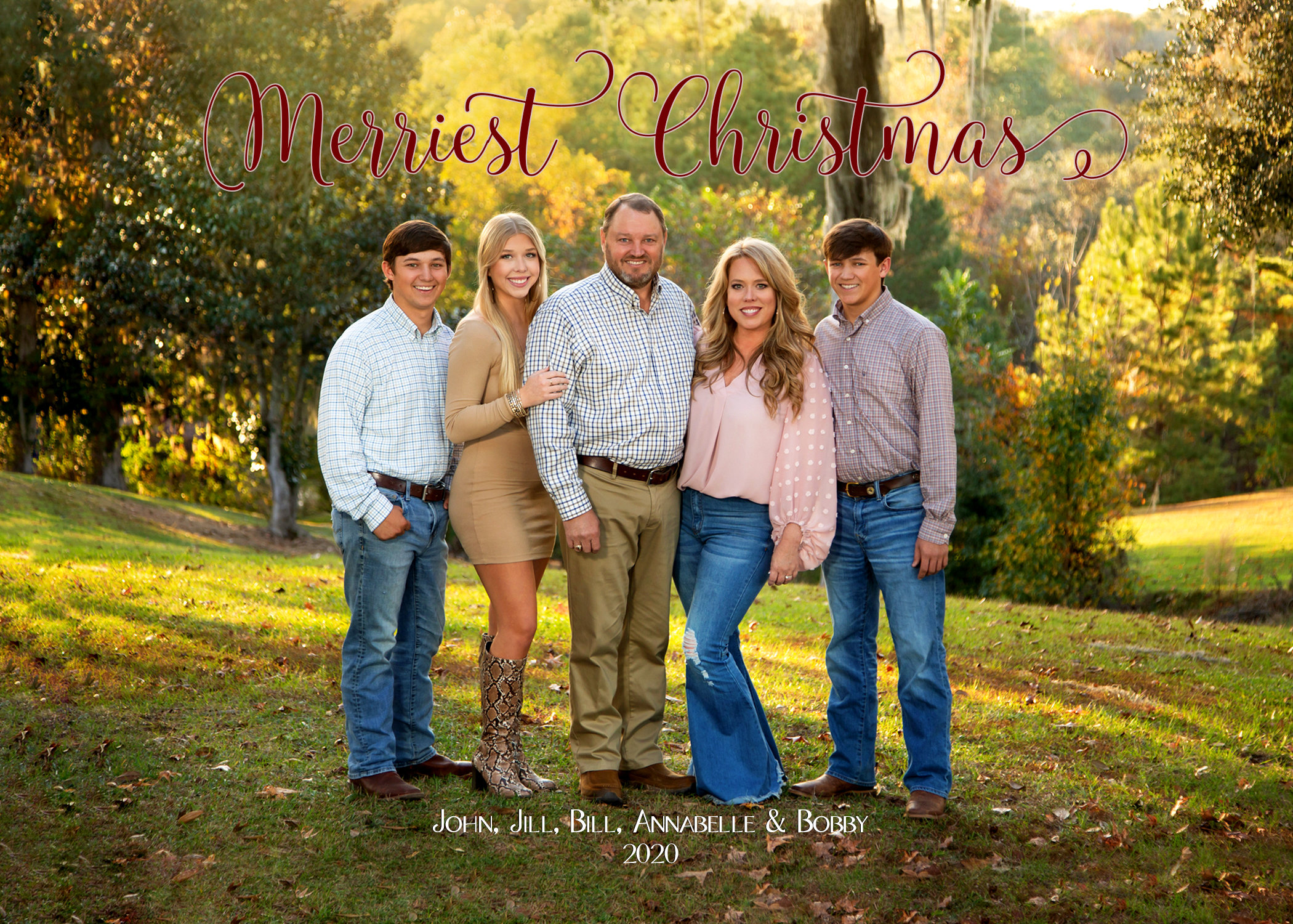 Merry Christmas from my family - Jill Stringfellow