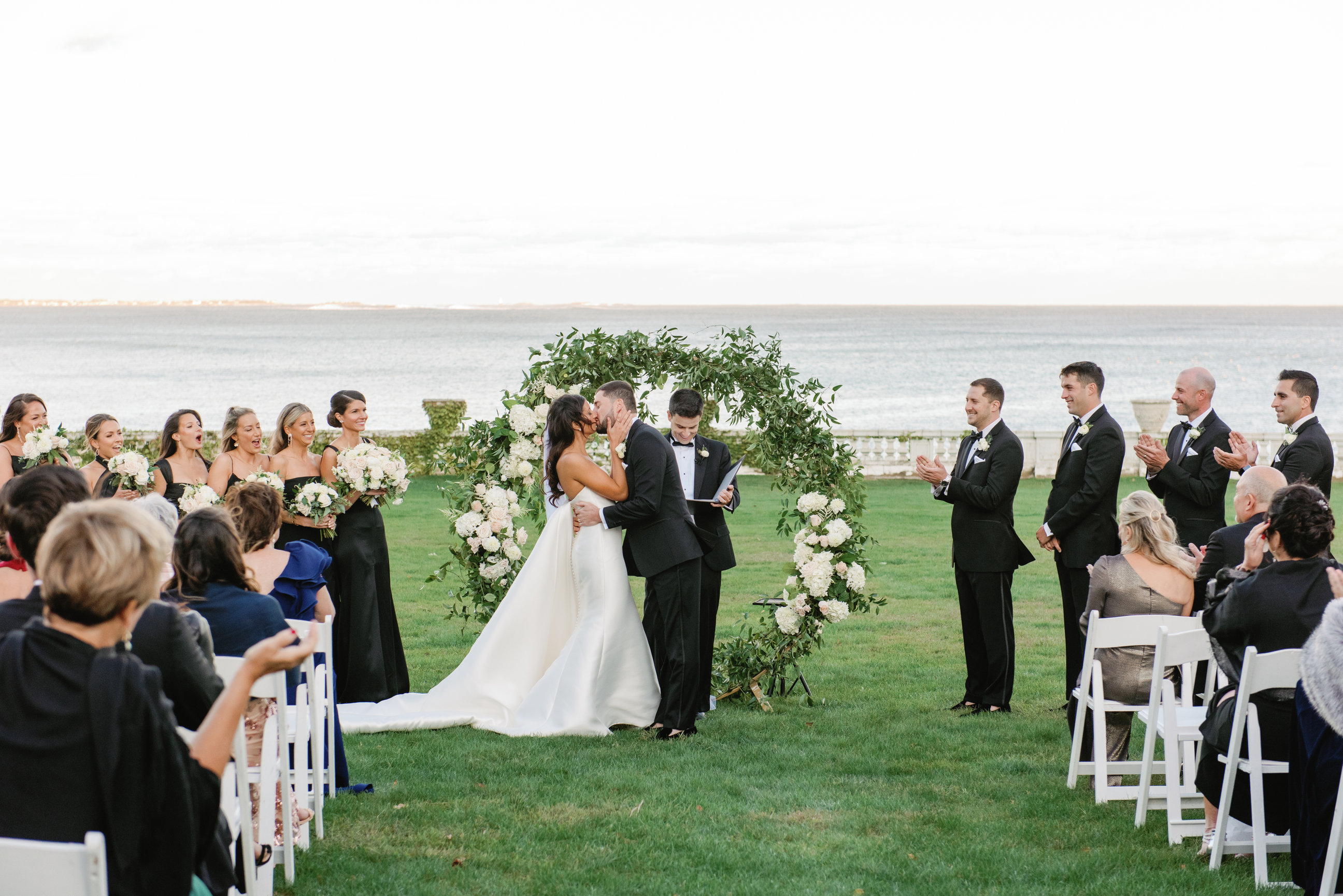 Kelsey + Collin / Rosecliff Mansion - Ludwig Photography