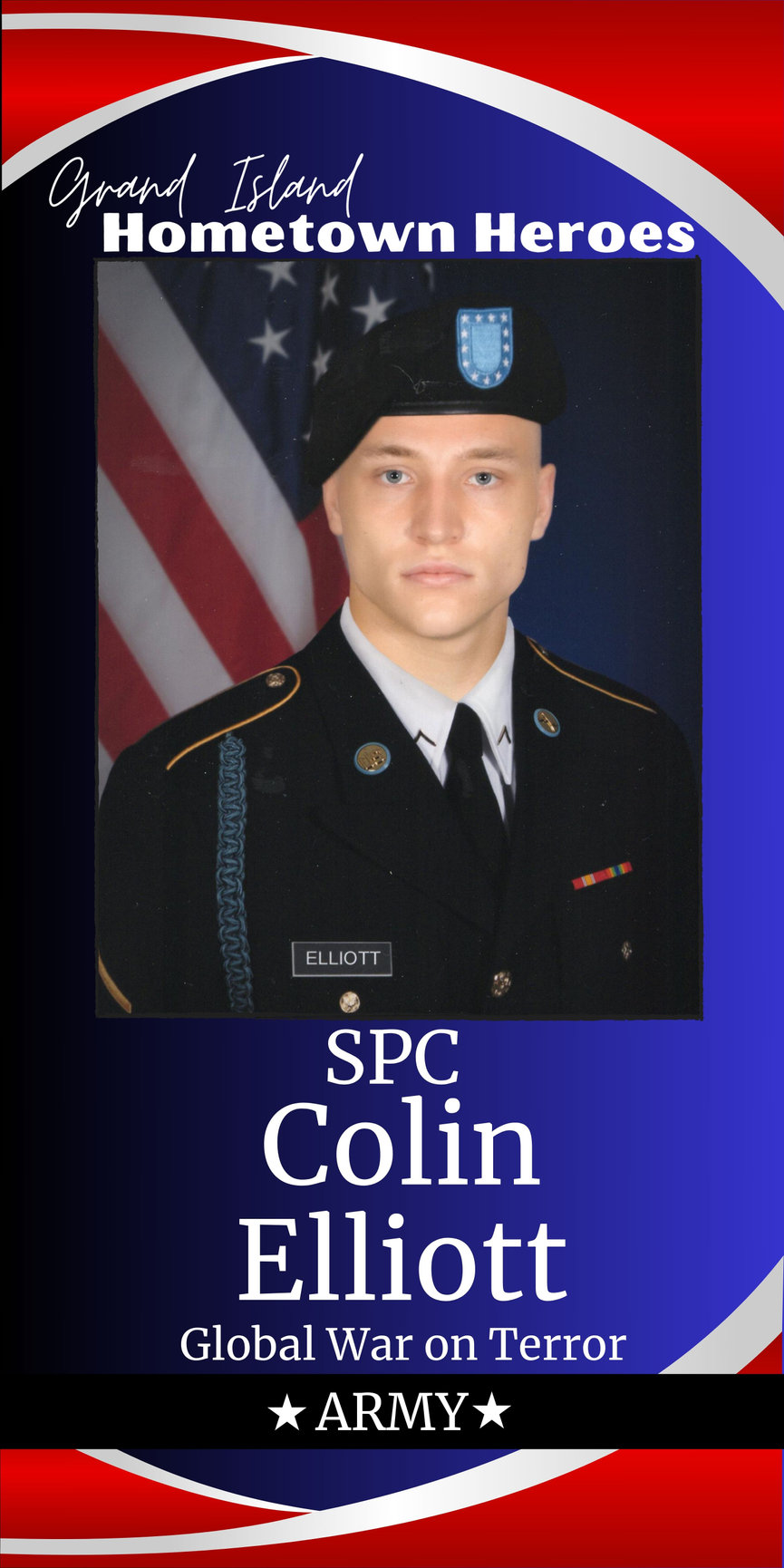 Colin Elliott - Grand Island Hometown Hero