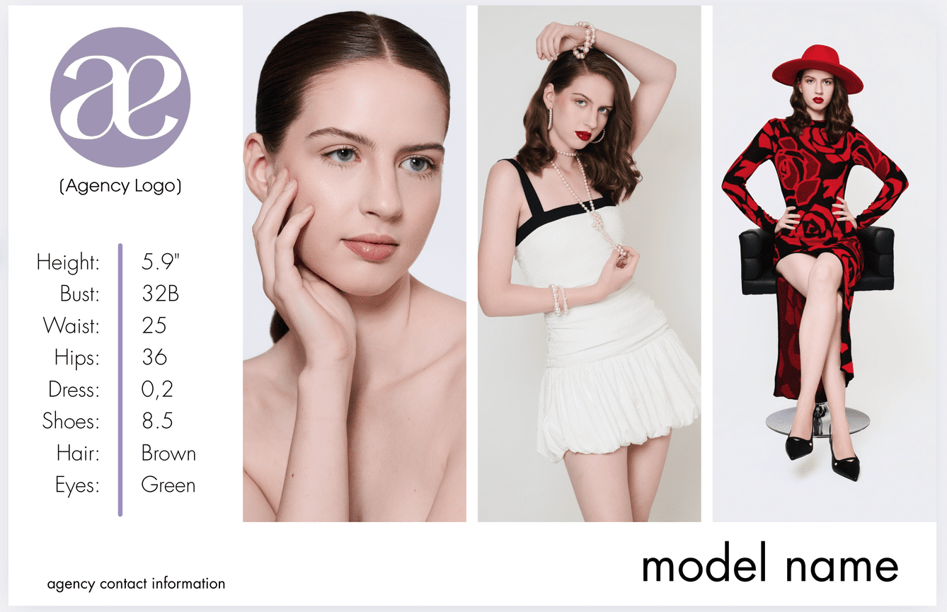Model Comp Cards 101