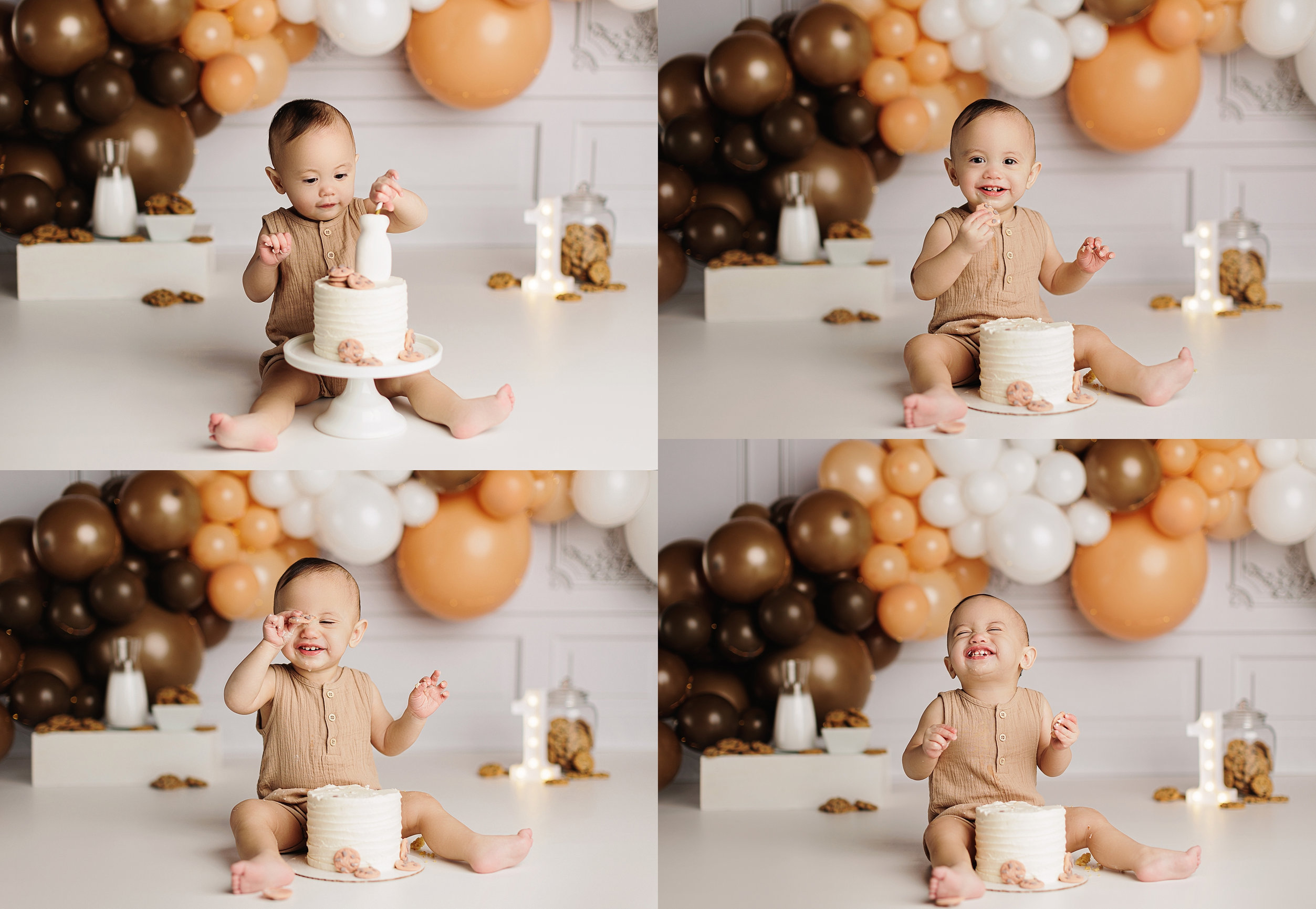 Birthday Boy Lorenzo's Cake Smash • Airdrie & Calgary Cake Smash ...