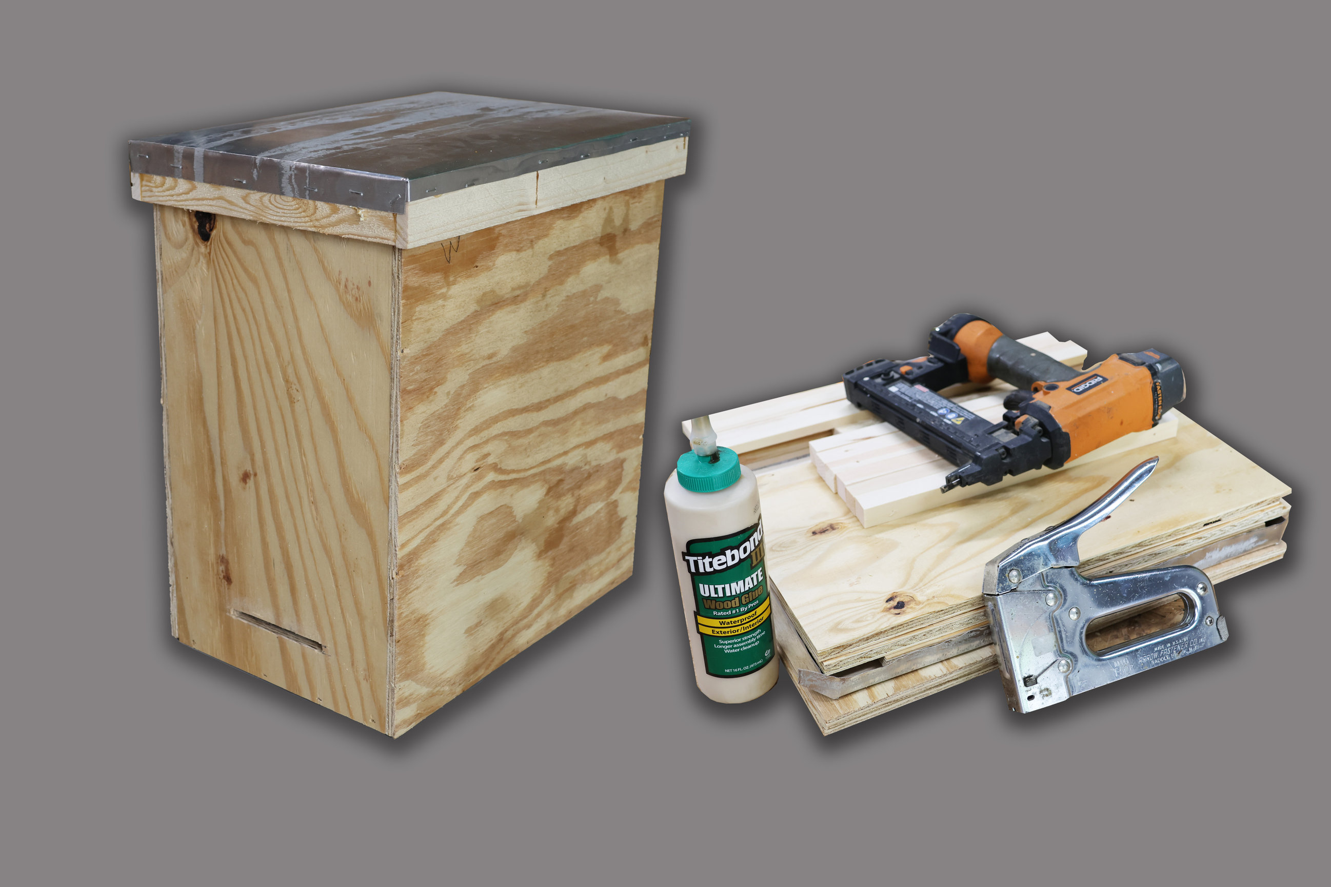 Swarm Trap DIY Kit - Holds 6 Layens Frames - Enjoy Beekeeping