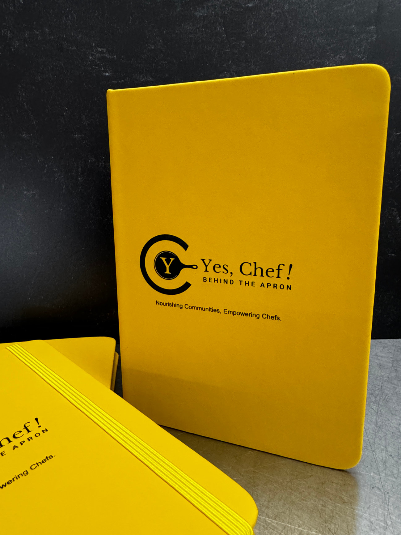Soft-Touch Journal – Behind the Apron Edition - Yes, Chef! Behind the Apron