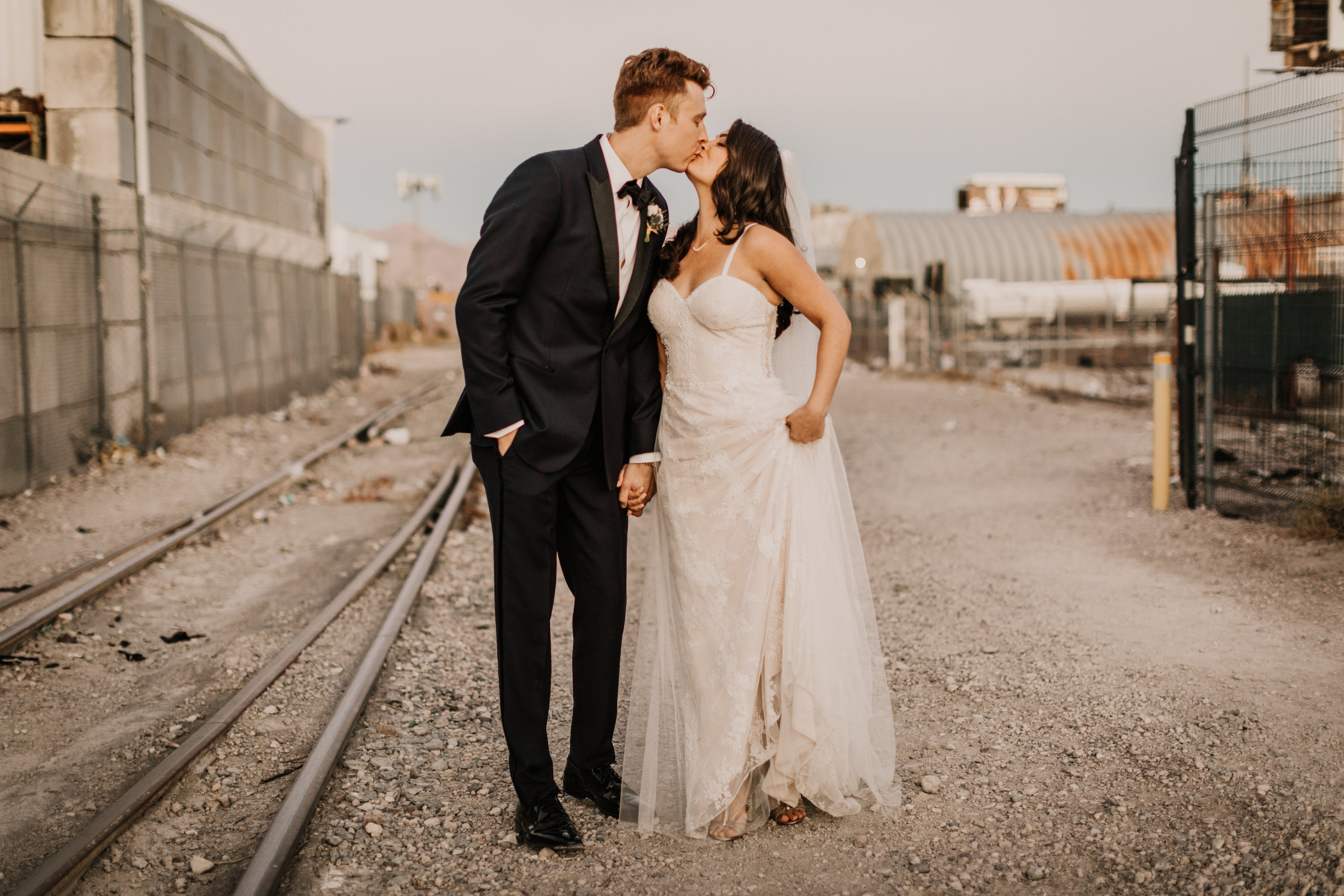 Industrial Chic Wedding at The Doyle Las Vegas - Studio N Photography