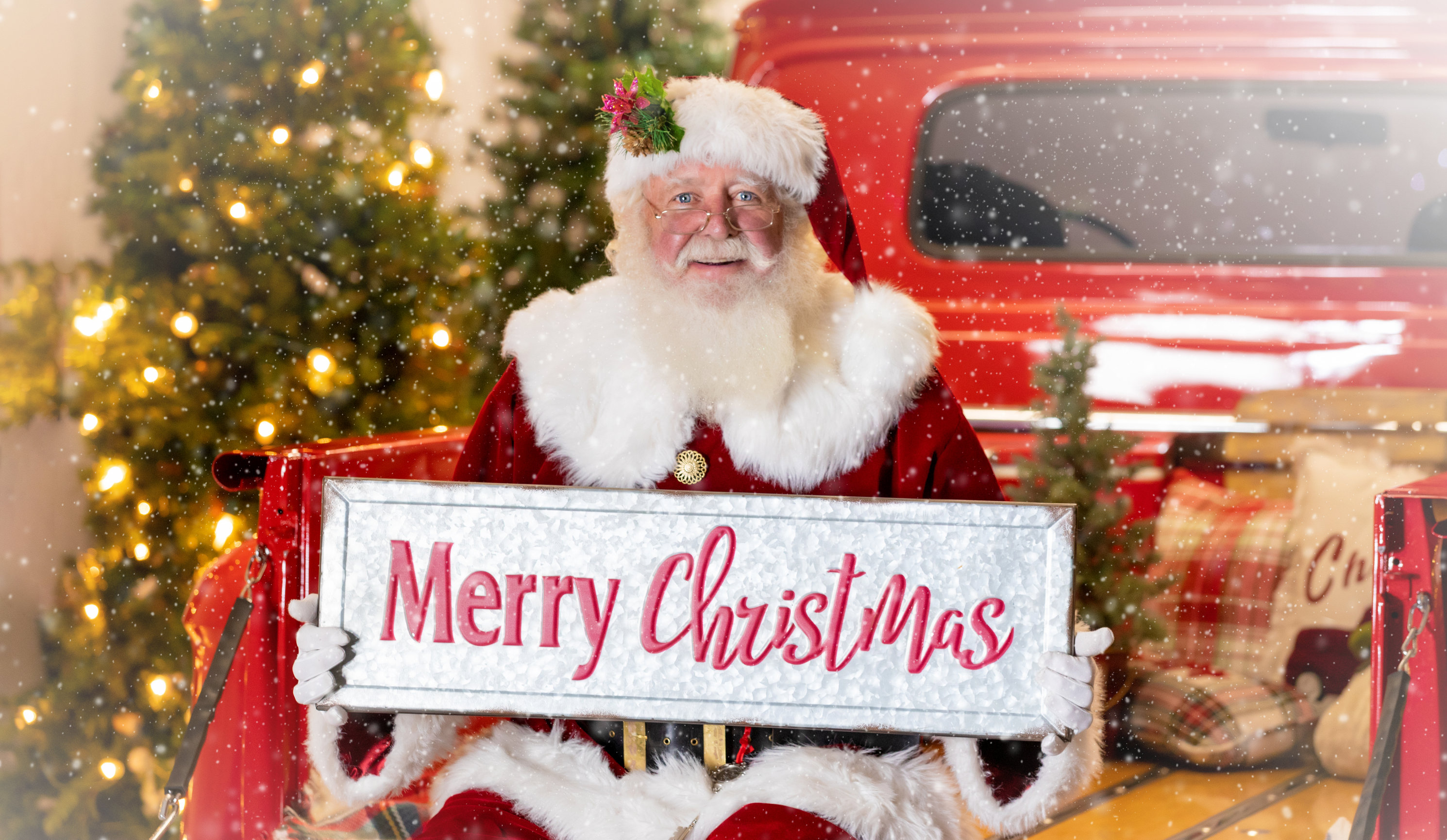 'Twas the Night Before Christmas read by Santa - Sandy Puc Photography