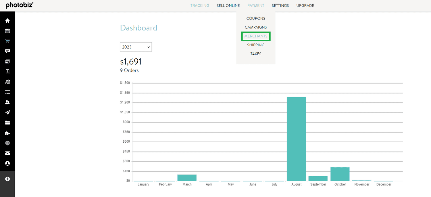How do I set up Square as a merchant?