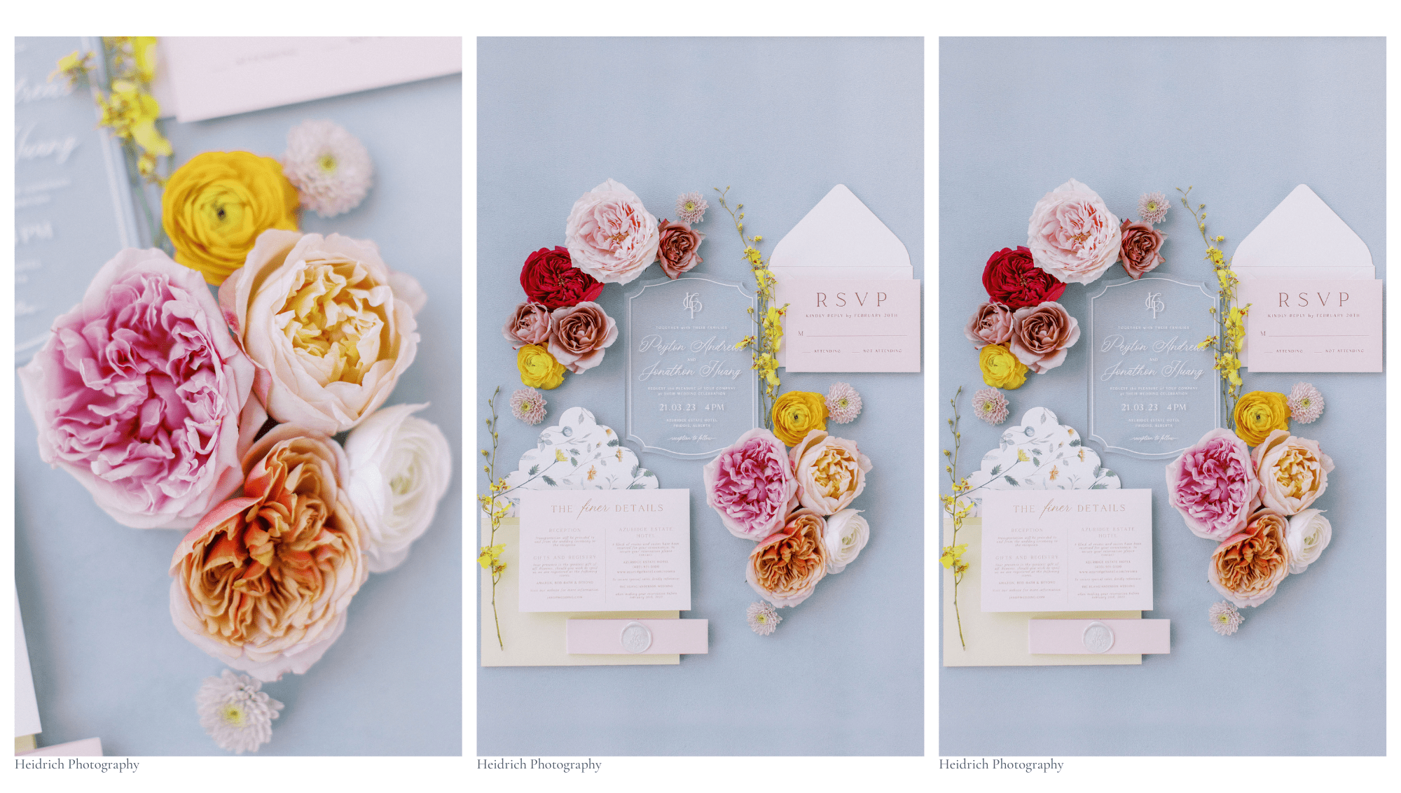 Flat Lay Flower Inspiration