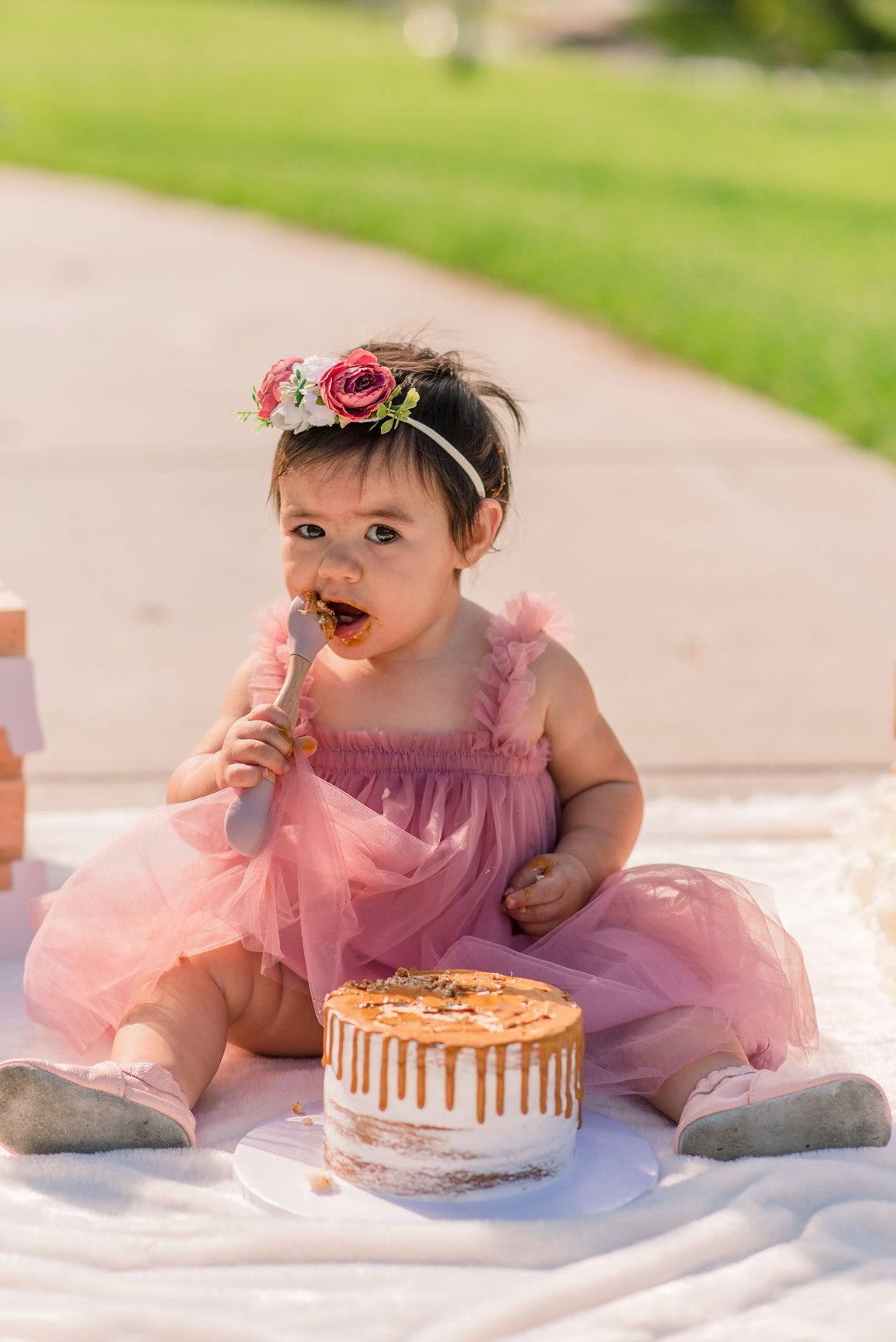 Cake Smash - Sami Leigh Photography