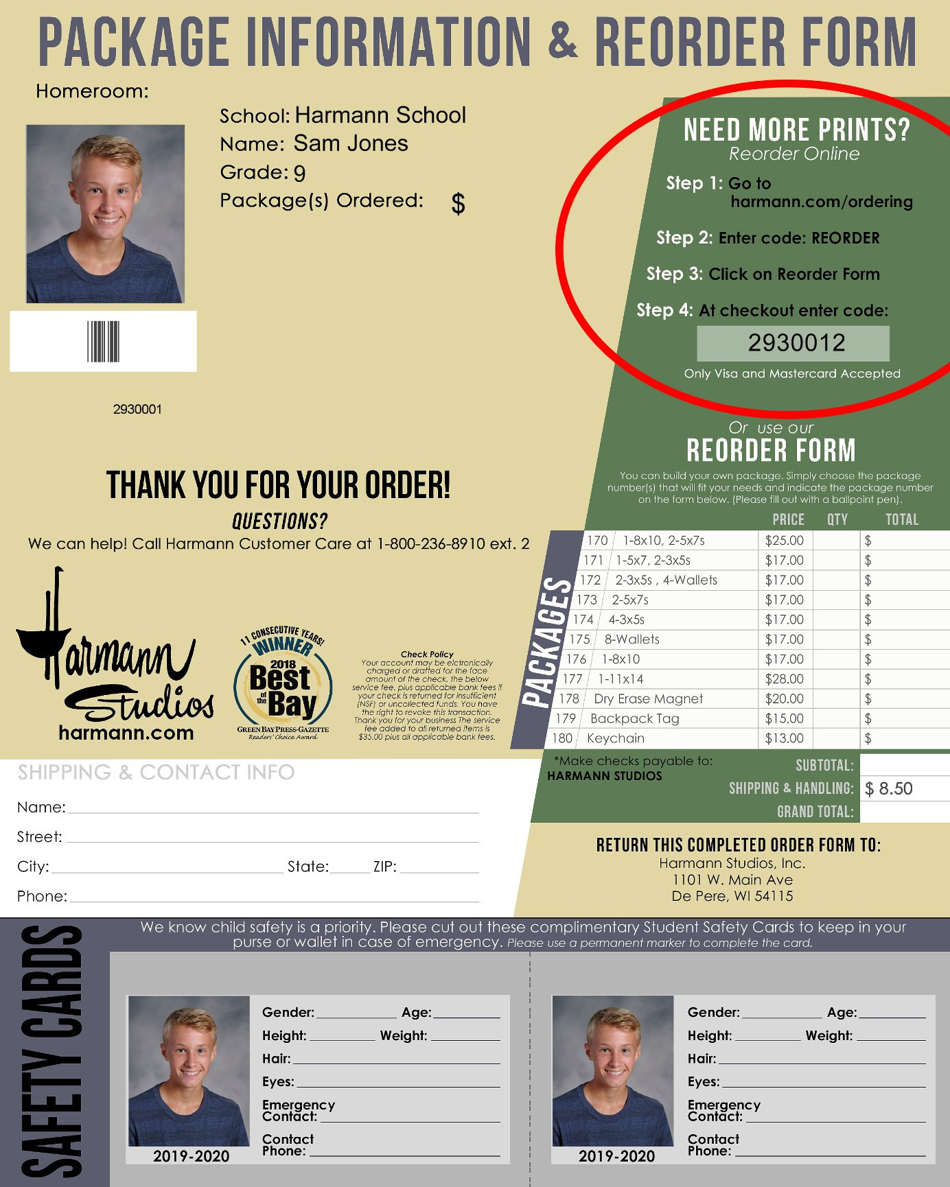 SCHOOL & SPORTS PHOTOGRAPHY - Harmann Studios
