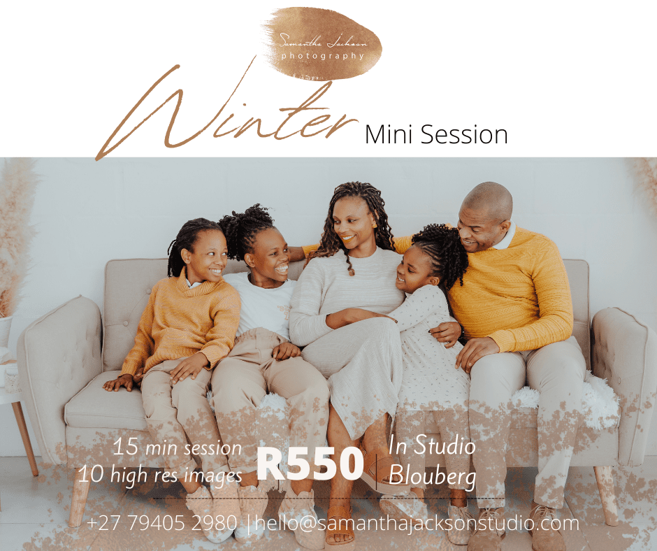 Winter is here - Mini Studio sessions now open 2022 - Samantha Jackson ...