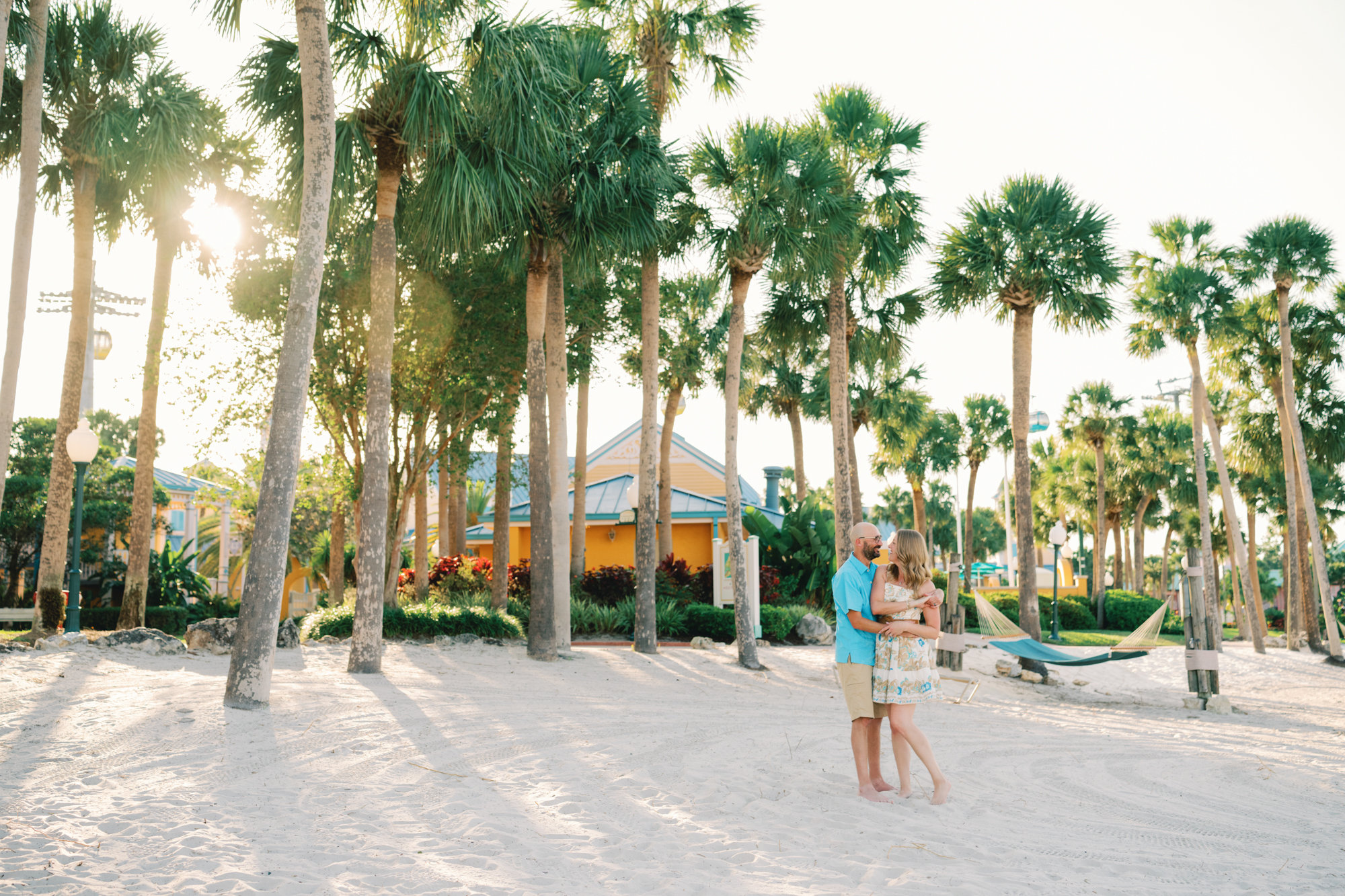 Tiffany and Bryan's Engagement Photography at Disney's Caribbean Beach ...