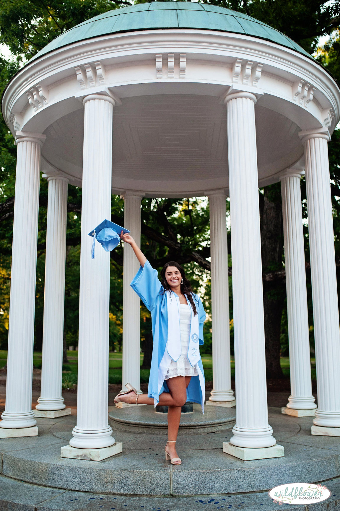 UNC Chapel Hill Cap and Gown Session