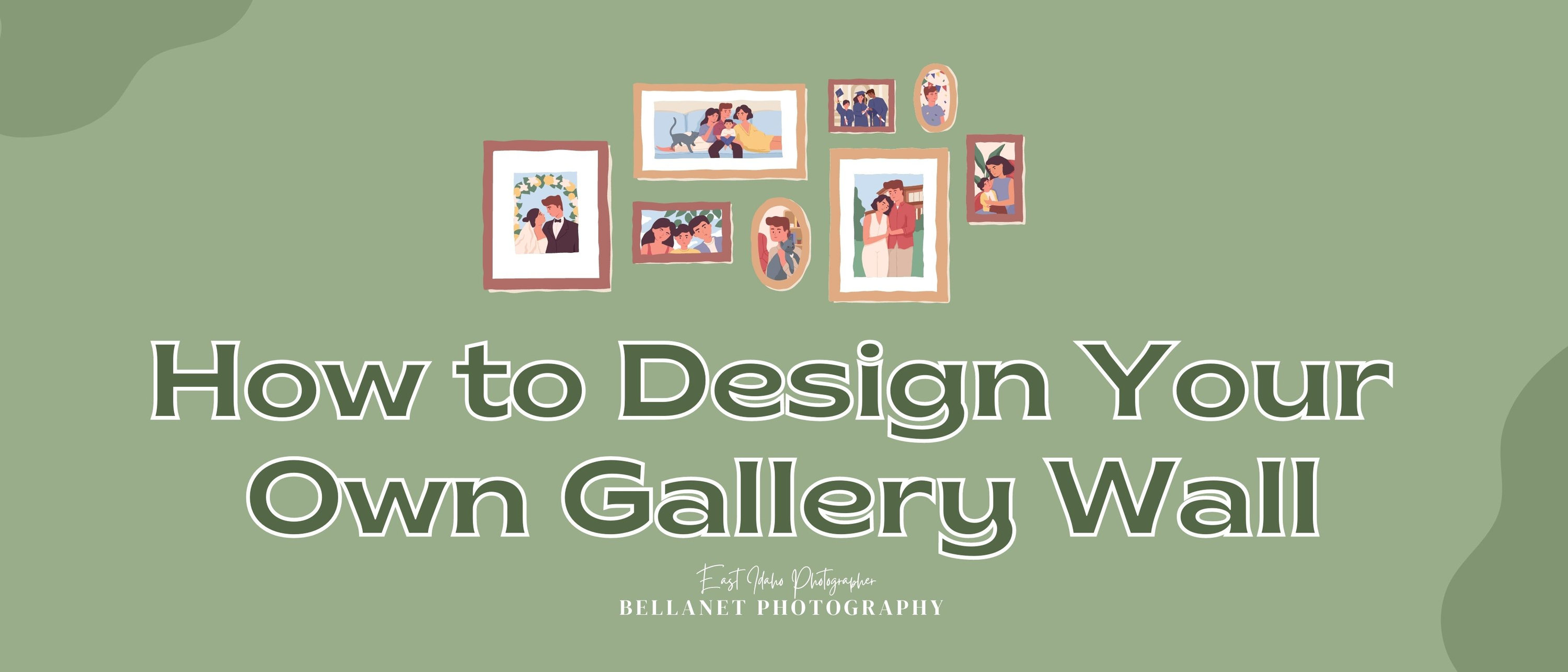 Five Gallery Wall Layout Ideas, Idaho Family Photographer