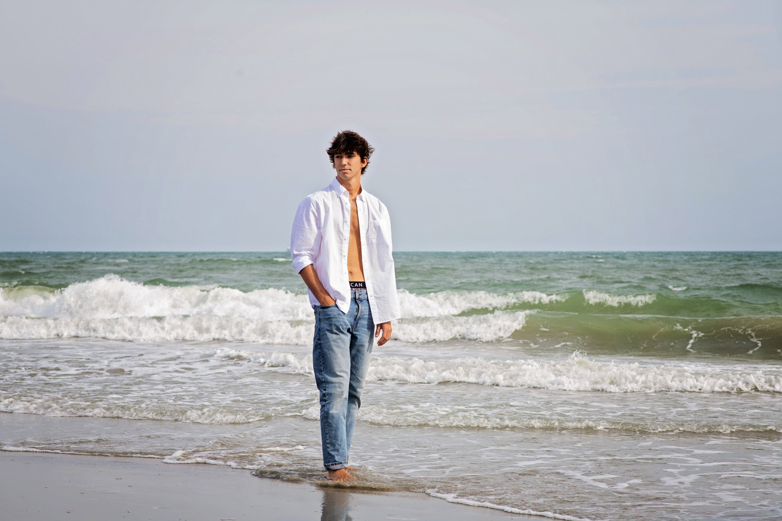Aidan's Beach Senior Session