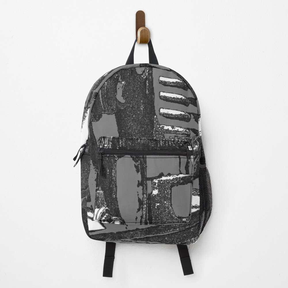 RUGGED BACKPACK in the “ROLL ON” Design - Catharine A Deever