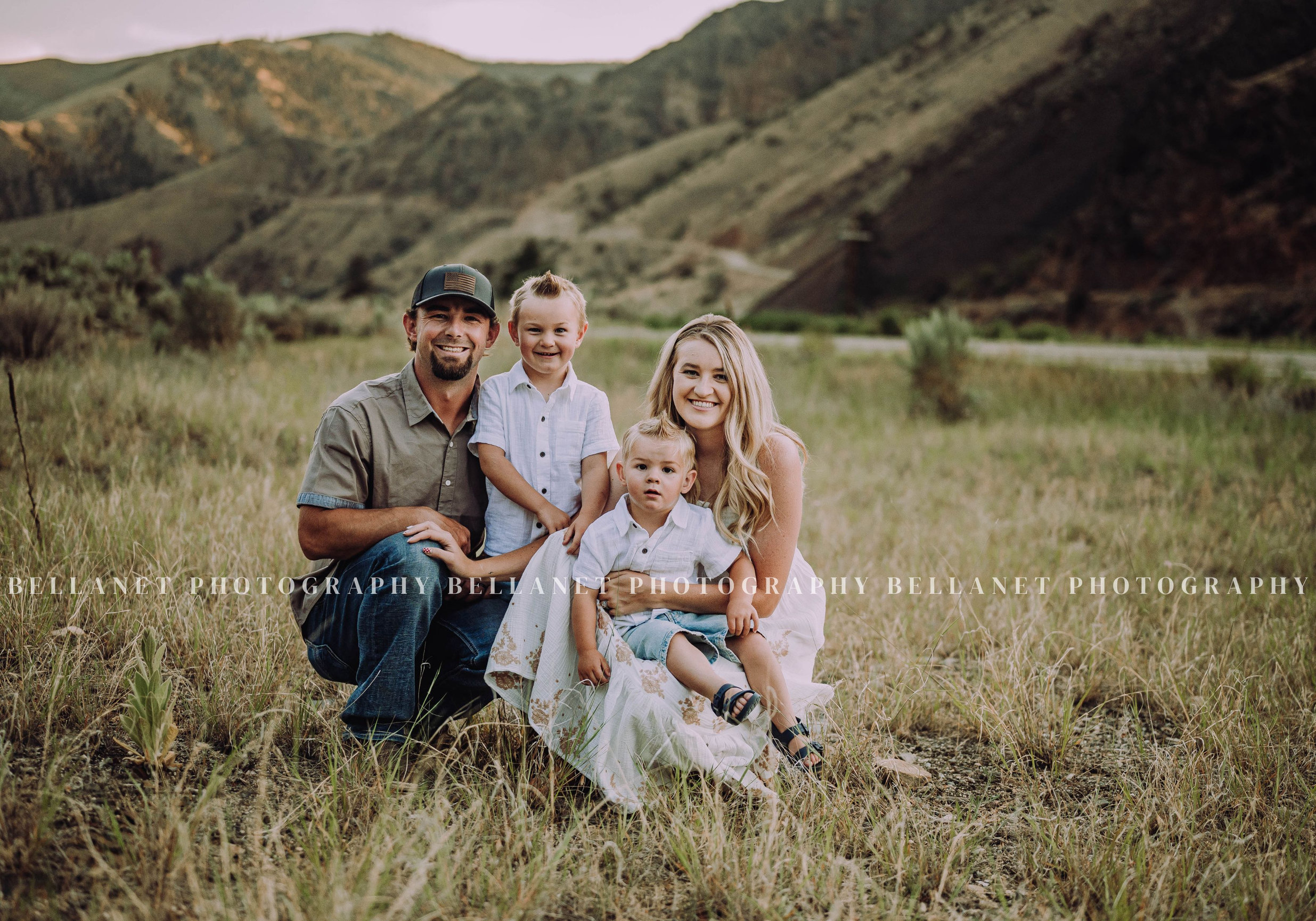 Salmon Idaho Family Photographer Plummer Family Session - Bellanet ...