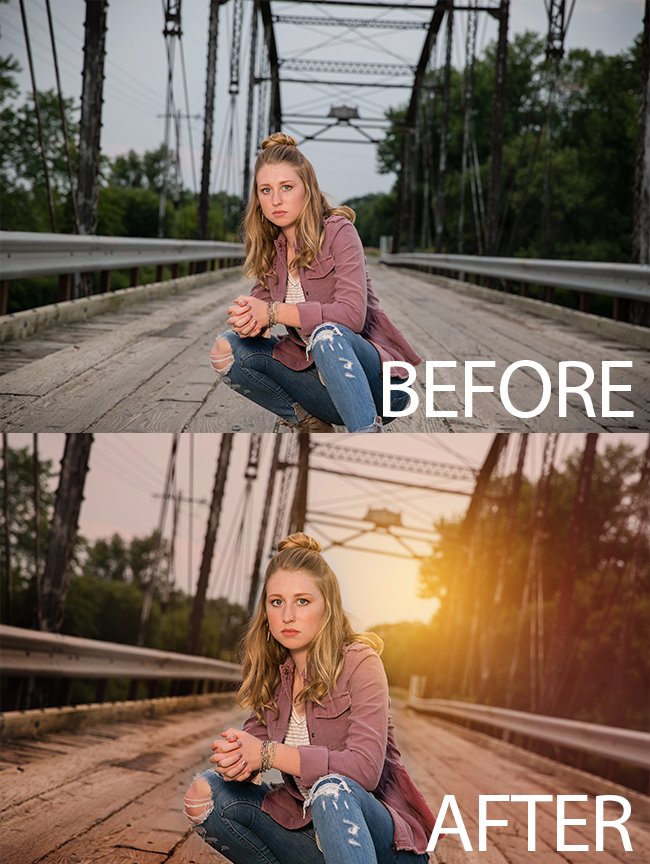 Photo Edit Before & After - InSite Creatives