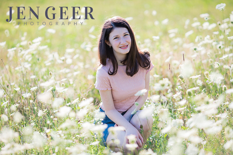 Beautiful High School Senior - Jen Geer Photography